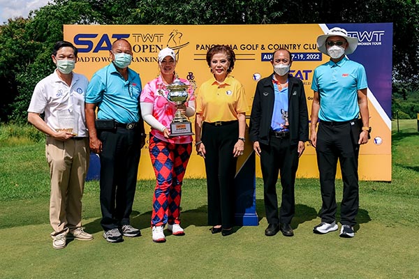 "สุภมาส" แชมป์แรกรอบ 3 ปี ไทยวีเมนส์ ทัวร์ ที่พานอราม่า • Golftime