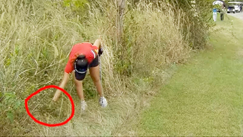 Jiyoo Lim ปรับปรุงไลน์ของลูกที่อยู่ในหญ้ารก • Golftime