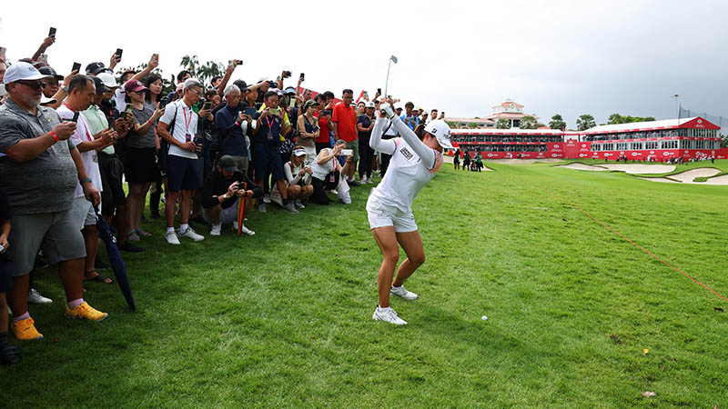 'จินยอง' ยืนยันป้องกันแชมป์ เอชเอสบีซี วีเมนส์ 2024 • Golftime